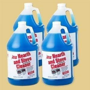 Speedy White cleans fireplaces, stoves, stonework, gas fireplace glass ...
